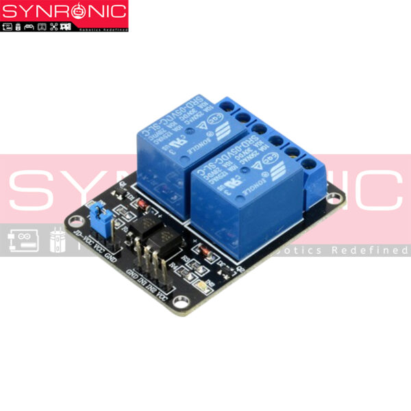 Relay Module 2 Channel 5v – Synronic