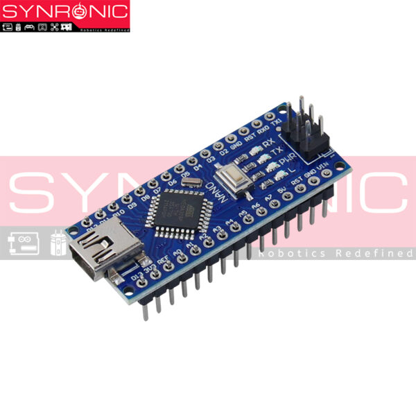 Arduino Nano CH340 Soldered Board – Synronic