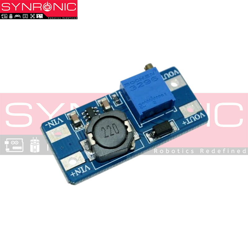 Step Up Module MT3608 – Synronic