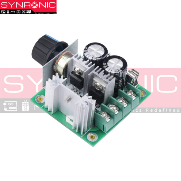 PWM 10v-40v 10A DC Motor Speed Controller – Synronic