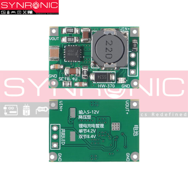 TP5100 Li-Ion Charging Module – Synronic