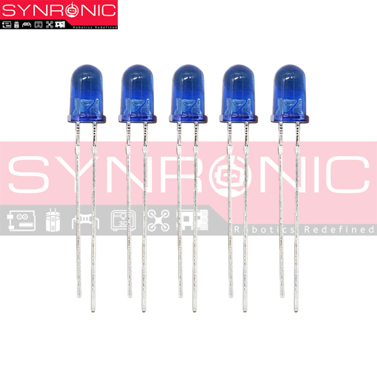 Led 5mm Blue Diffused (Pack of 5pcs) – Synronic