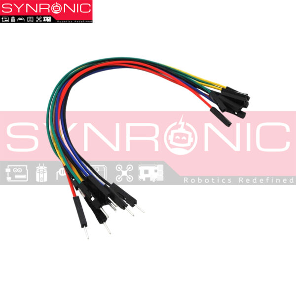 Jumper wire Male to Female Set of 10pcs – Synronic