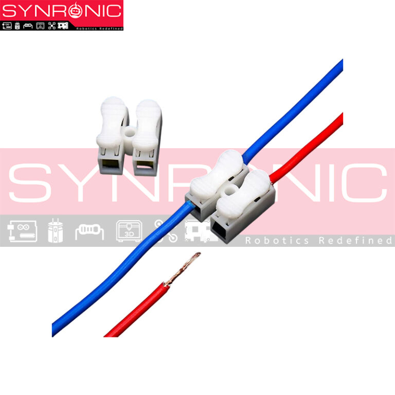 2 Pin Push Wire Connectors – Synronic