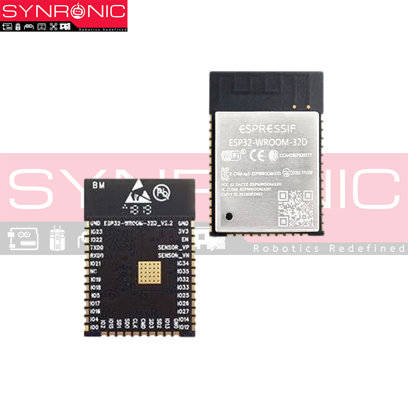 ESP32 Wroom 32d 4mb Chip (Espressif Original) – Synronic