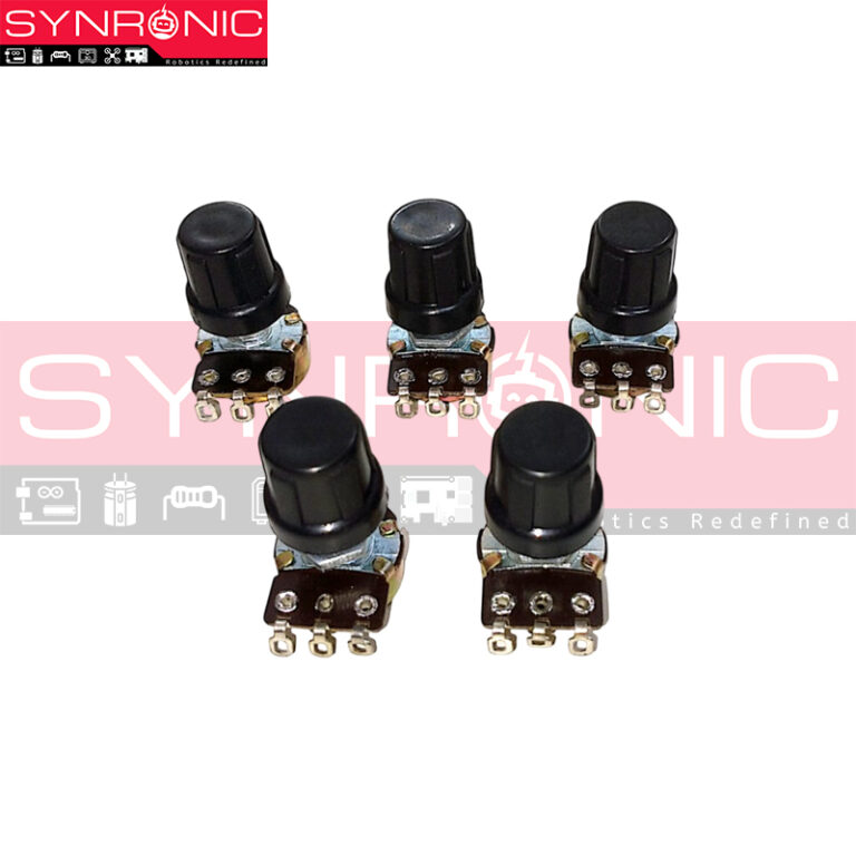 Potentiometer with Knob 1K (Pack of 5 pcs) – Synronic
